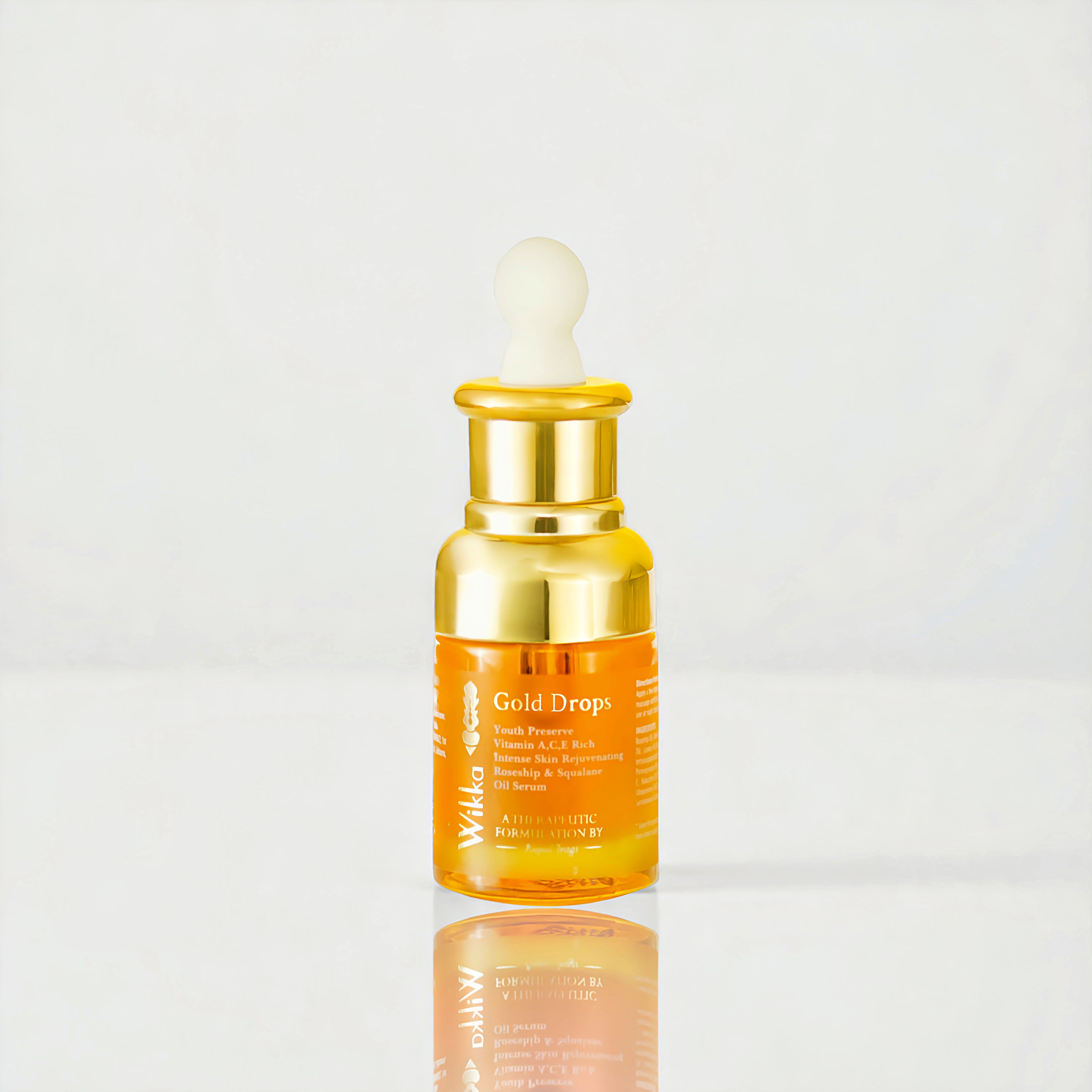 Gold Drops - Youth Preserve Serum - Wikka Potions for Aromatherapy